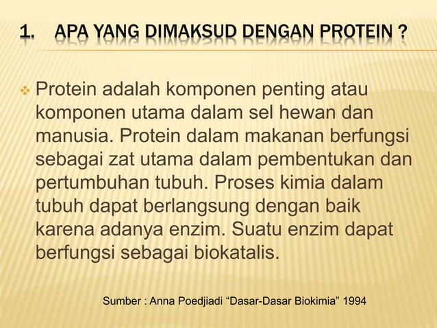 Biokim "Metabolisme Protein" | PPT