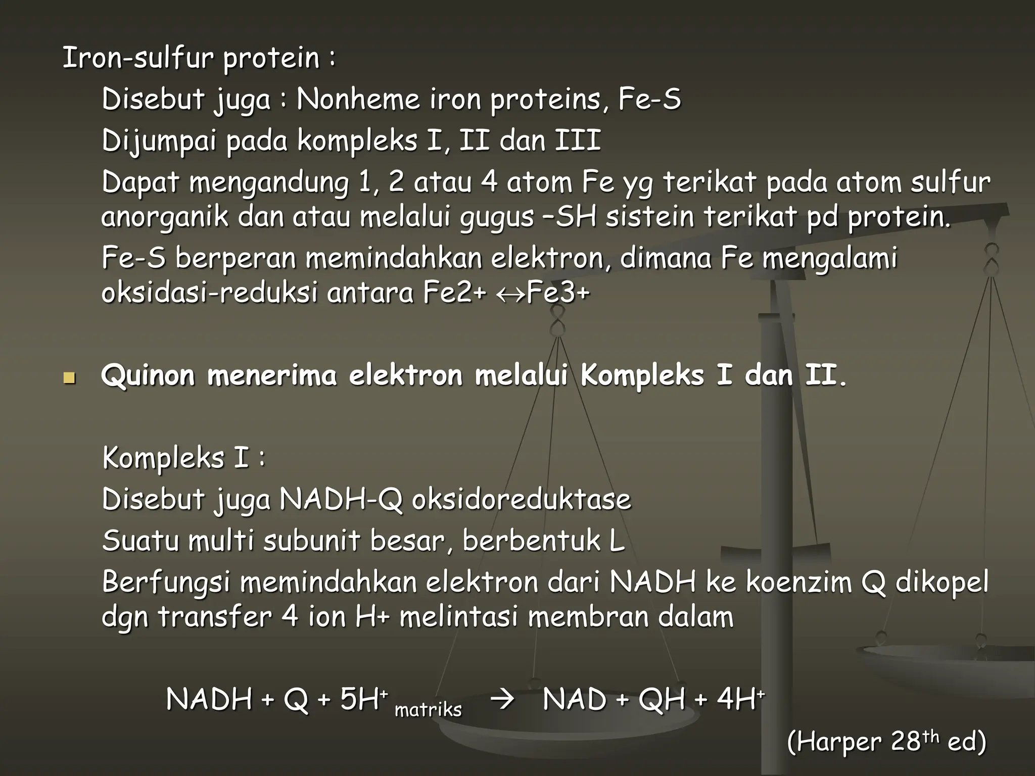 ++ Biokimia - Bio Energetika Rantai Respirasi & Fosforilasi Oksidatif.ppt