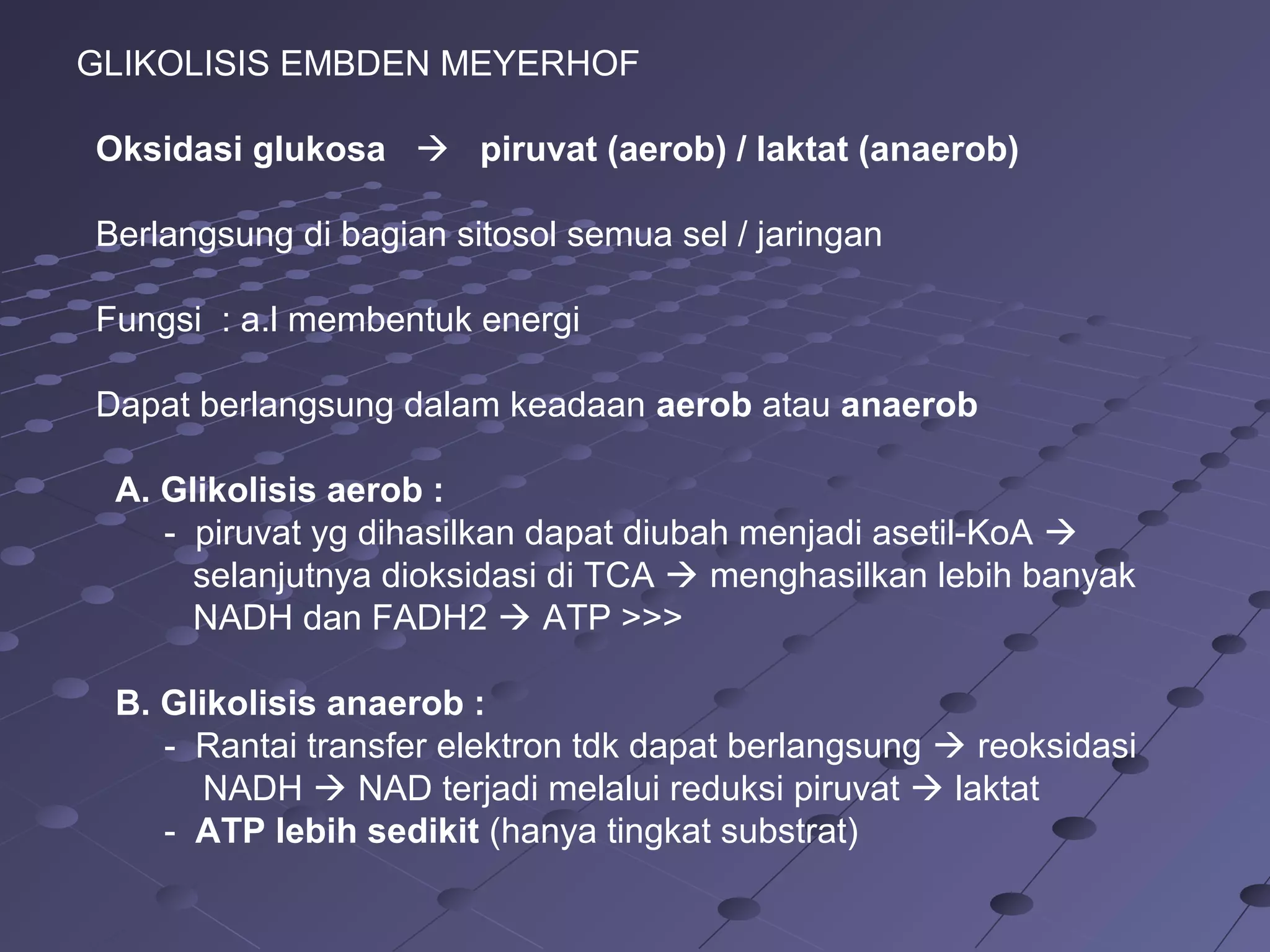 Biokimia metabolismekarbohidrat | PPT