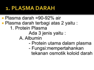 Biokimia darah | PPTX