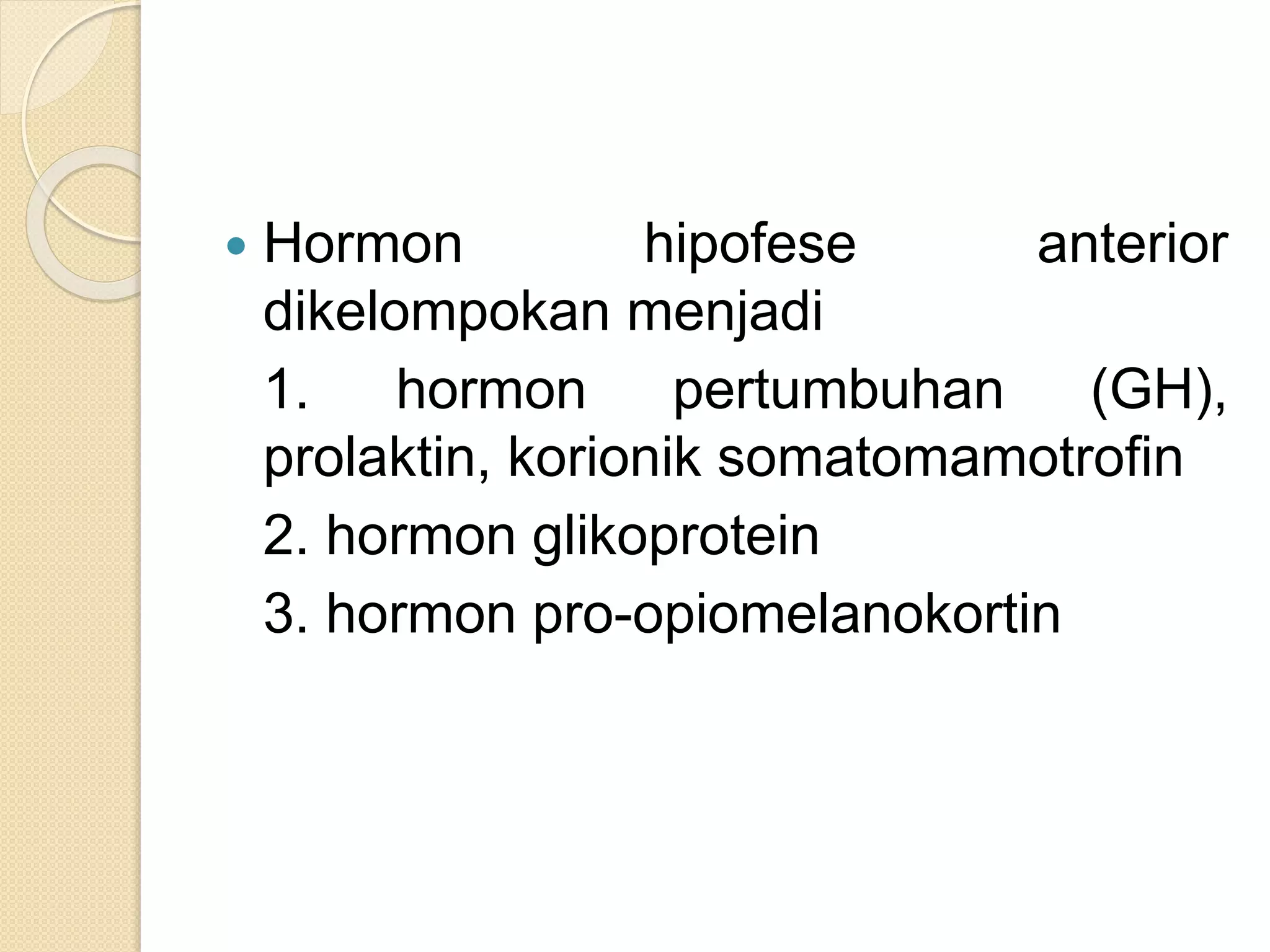 Biokimia Hormon | PPTX