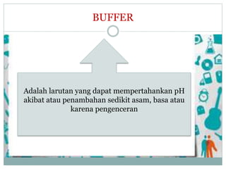 Biokimia I Air dan Buffer UHO | PPTX