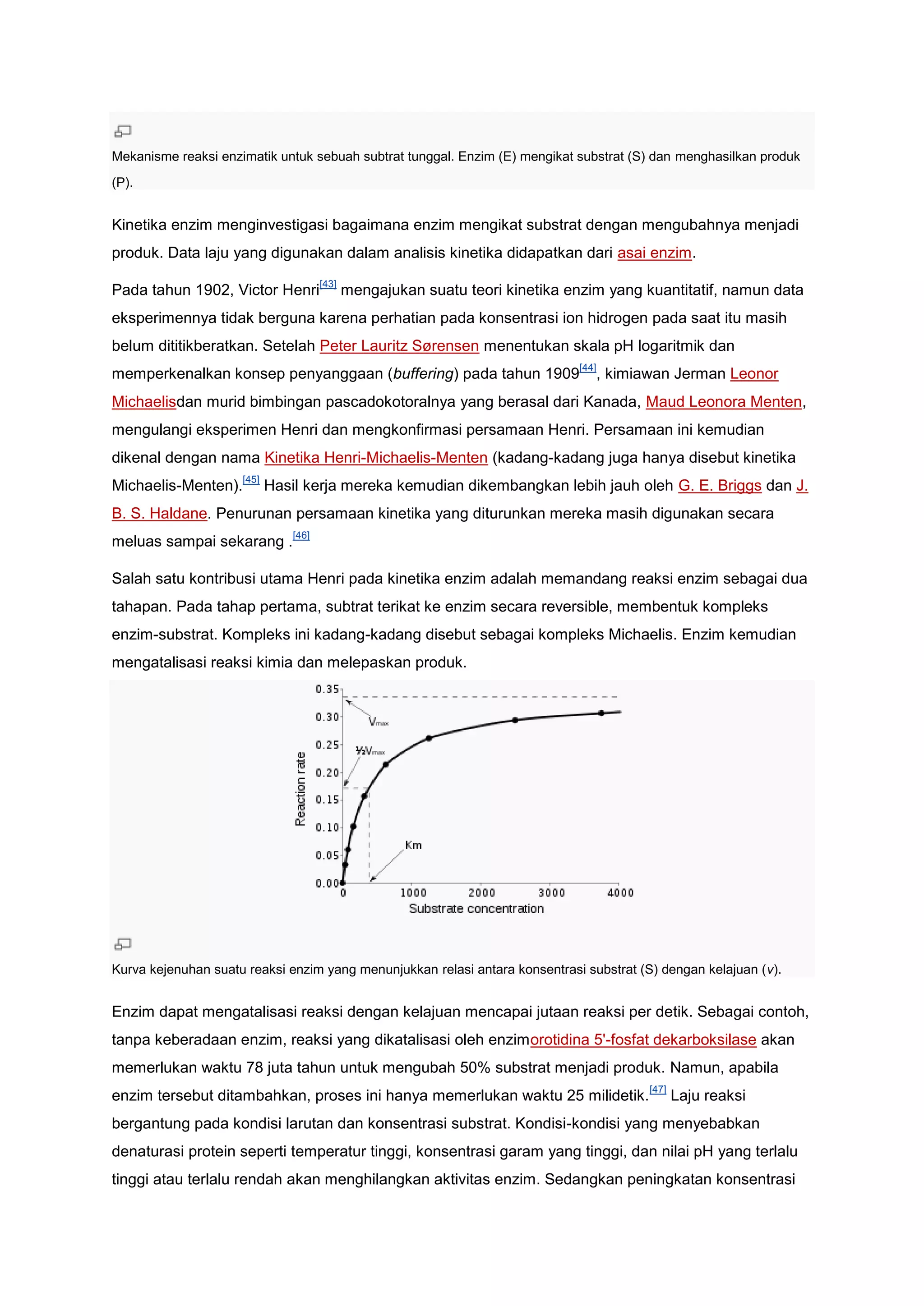 Biokimia inhibisi enzim dan mekanisme reaksi | DOCX