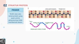 Biokimia Asam Amino, Peptida, protein.pptx
