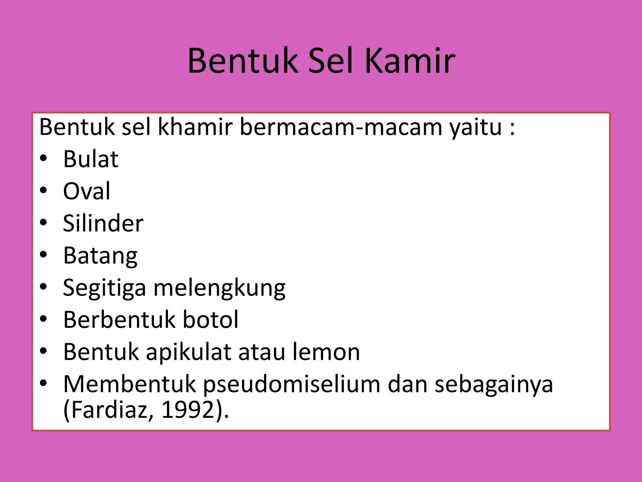 Biokimia khamir awari susanti | PPTX