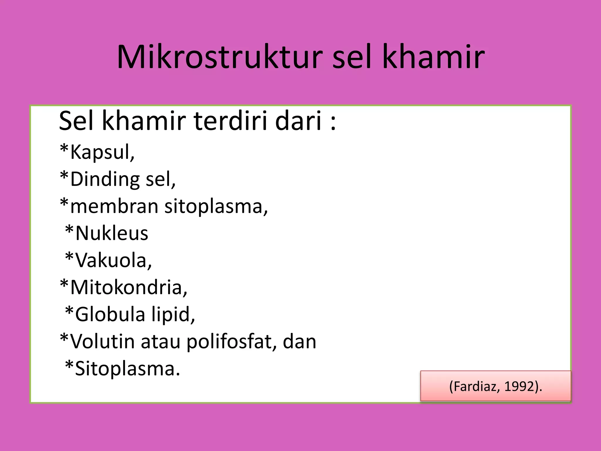 Biokimia khamir awari susanti | PPTX