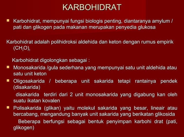 Biokimia, sel, biomolekul, enzim dan air | PPT