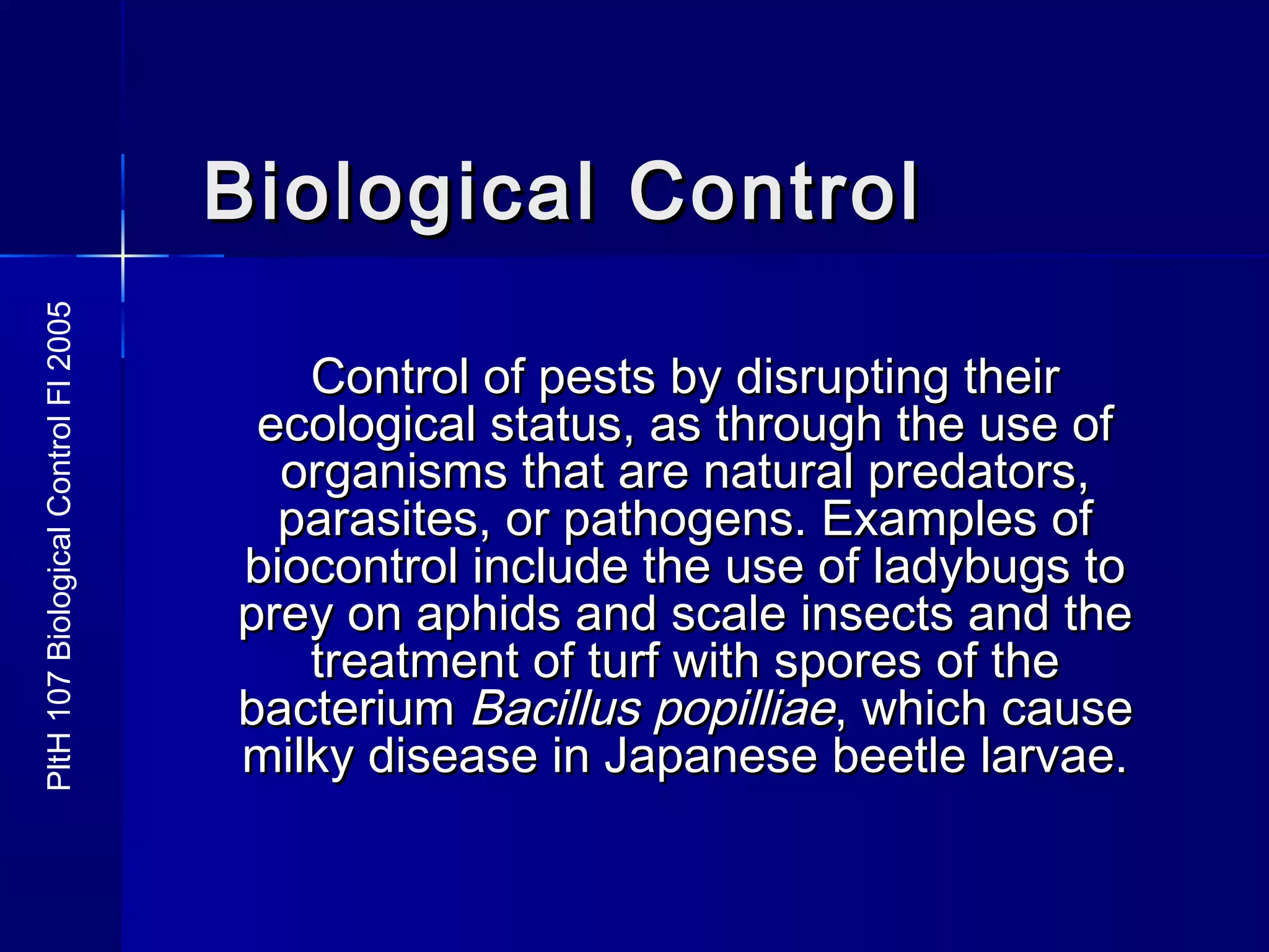 Biokontrol definisi kuliah_1 | PPT