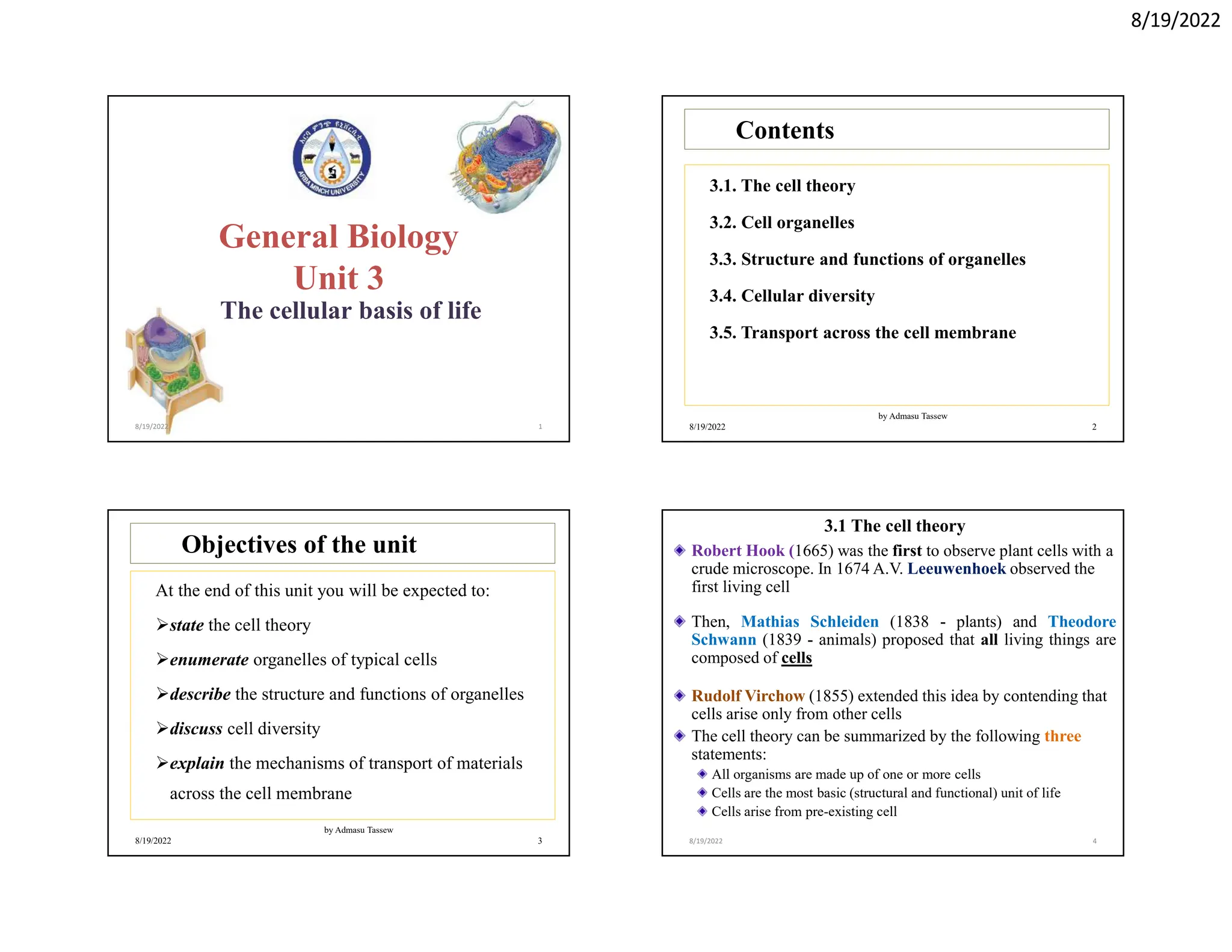 General biology of human module 1011 power point | PDF
