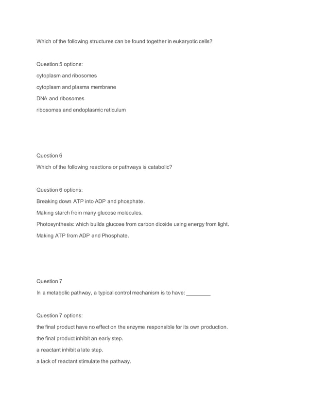Biol 103 final examination | DOCX | Genetics | Science