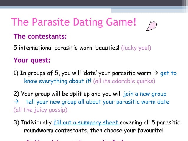 Biol 11 Lesson 5 Feb 15 - Ch. 26 Nematoda | PPT