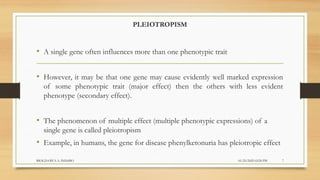 LECTURE ON GENERAL GENETICS GENE ACTION.pptx