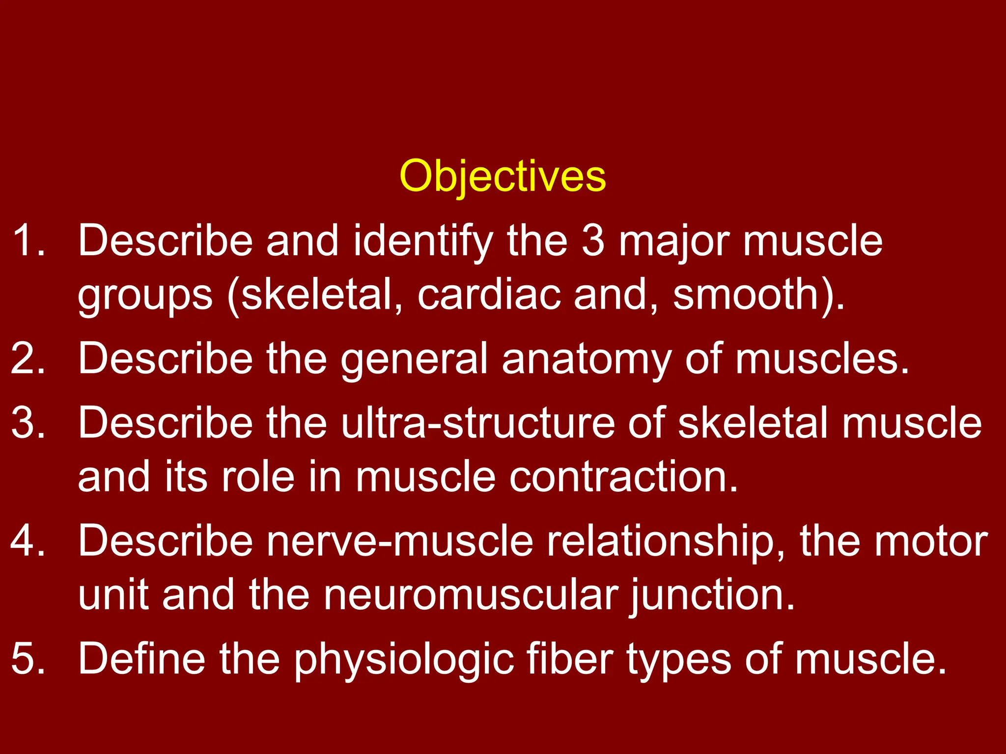HISTOLOGY CH11 MUSCLE TISSUE | PPT