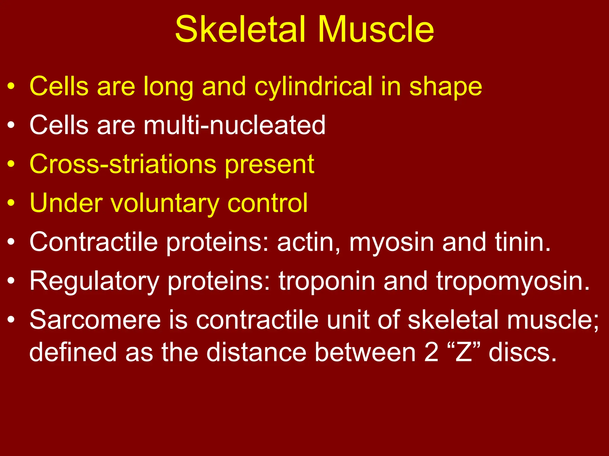 HISTOLOGY CH11 MUSCLE TISSUE | PPT