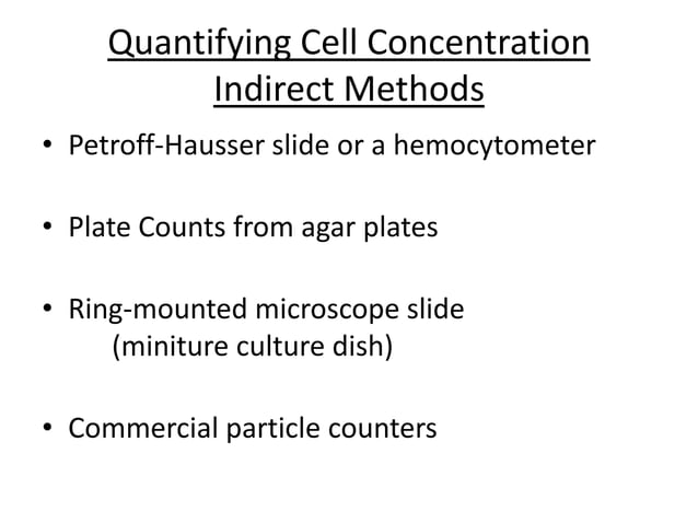 Biol500 Cell Growth & Kinetics | PPTX