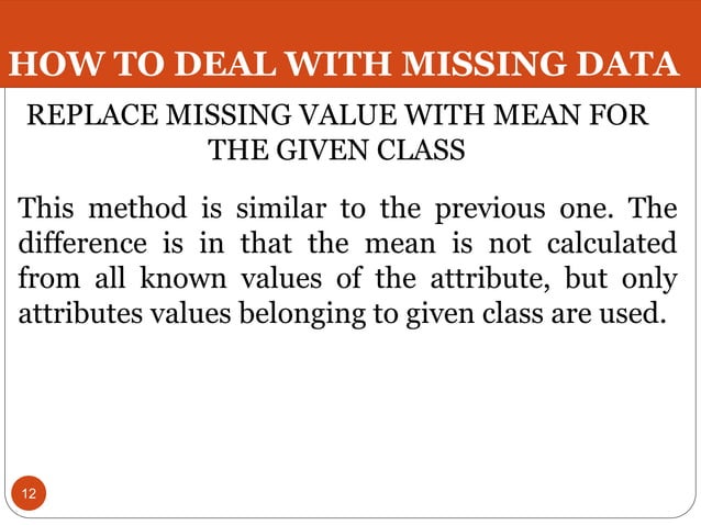 Missing Data and Causes | PPTX