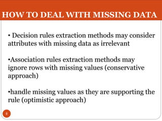Missing Data and Causes | PPTX