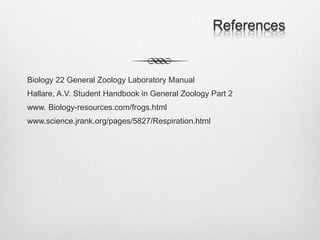 Bio 22 Lab Respiratory System | PPTX