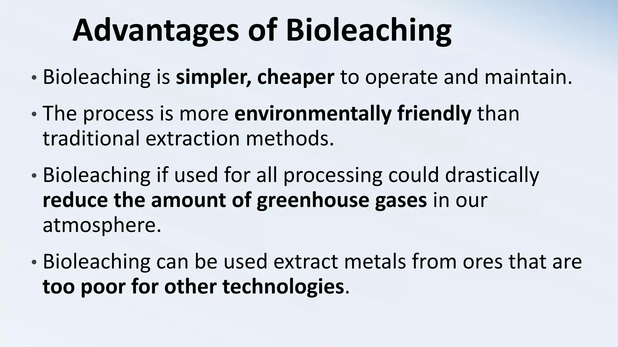 Bioleaching | PPTX