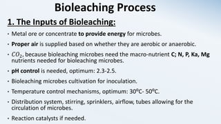 Bioleaching | PPTX