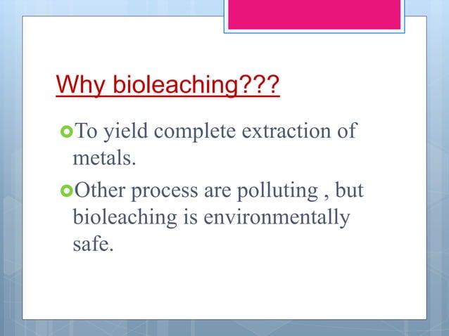 Bioleaching | PPT