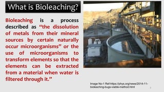 Bioleaching | PPTX