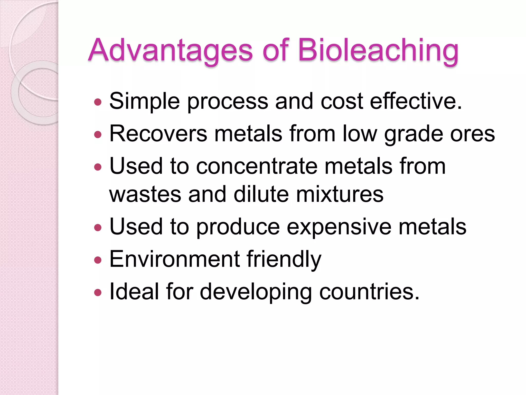 Bioleaching | PPTX