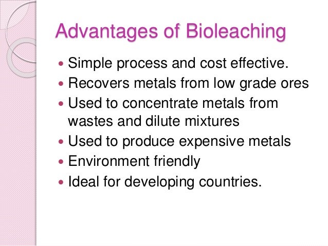 Bioleaching