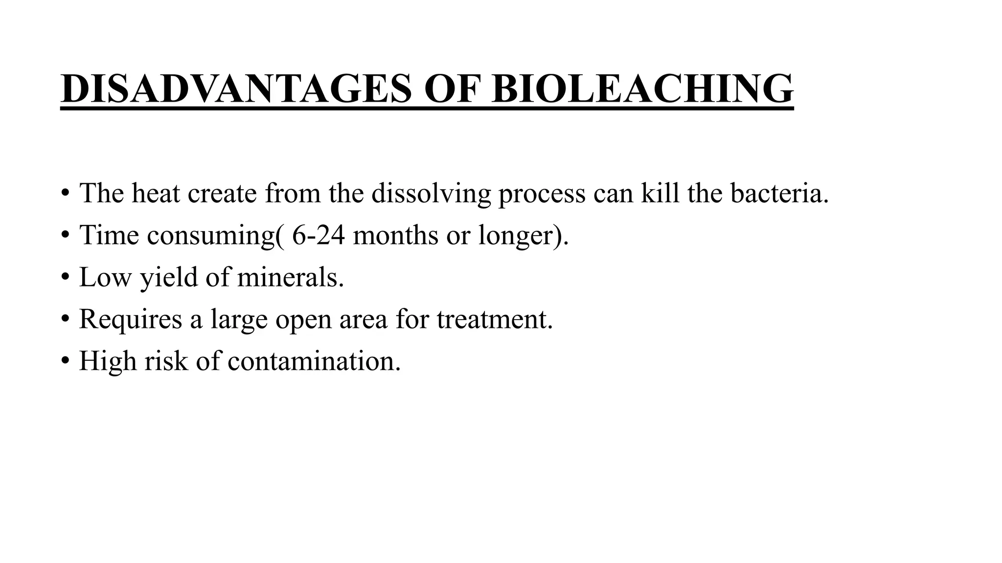 Bioleaching | PPTX