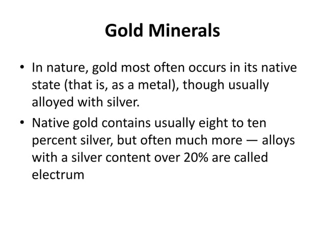 Bioleaching gold recovery | PPTX | Chemistry | Science