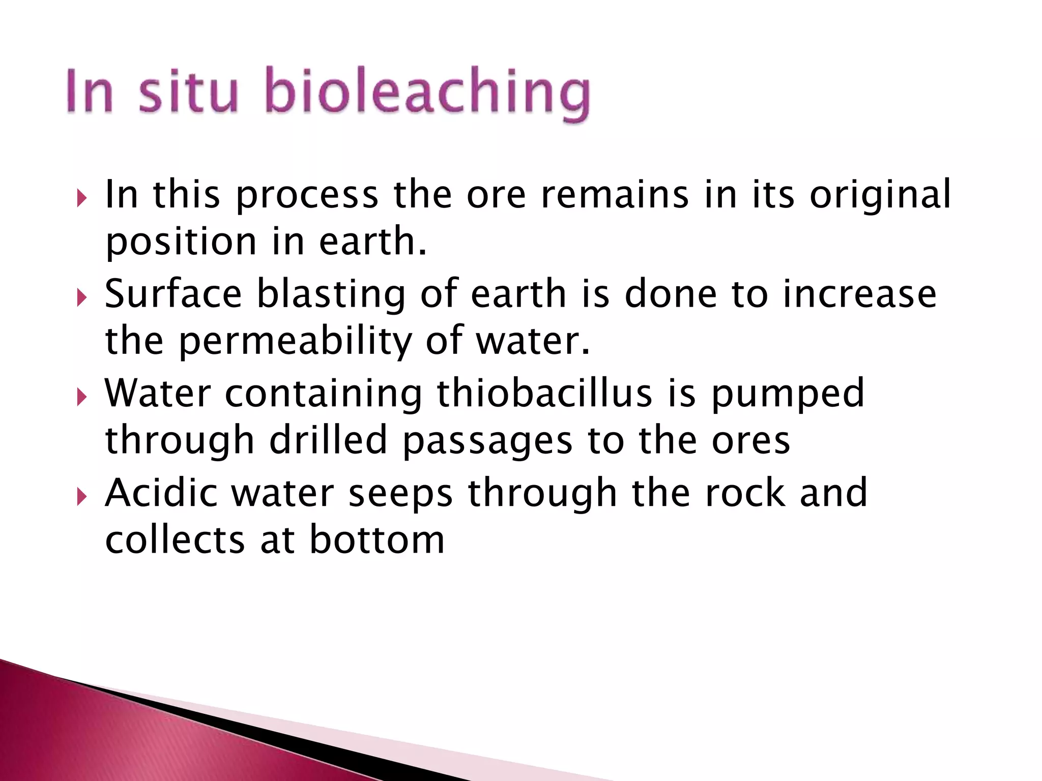 Bioleaching | PPTX