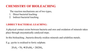 bioleaching | PPTX