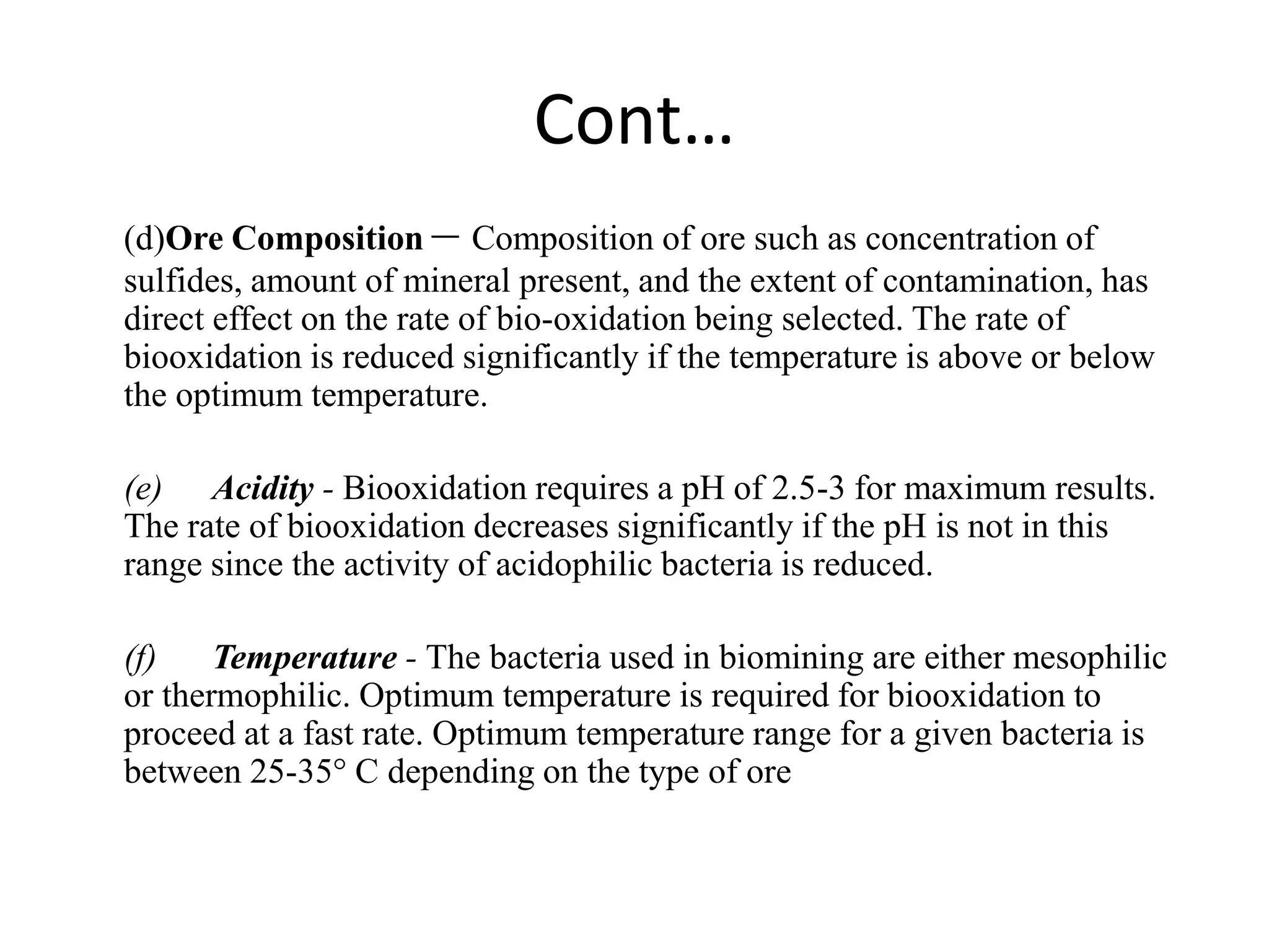 Bio leaching or biomining | PPTX