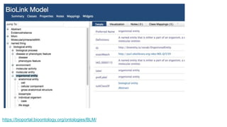 Introduction to the BioLink datamodel | PPTX