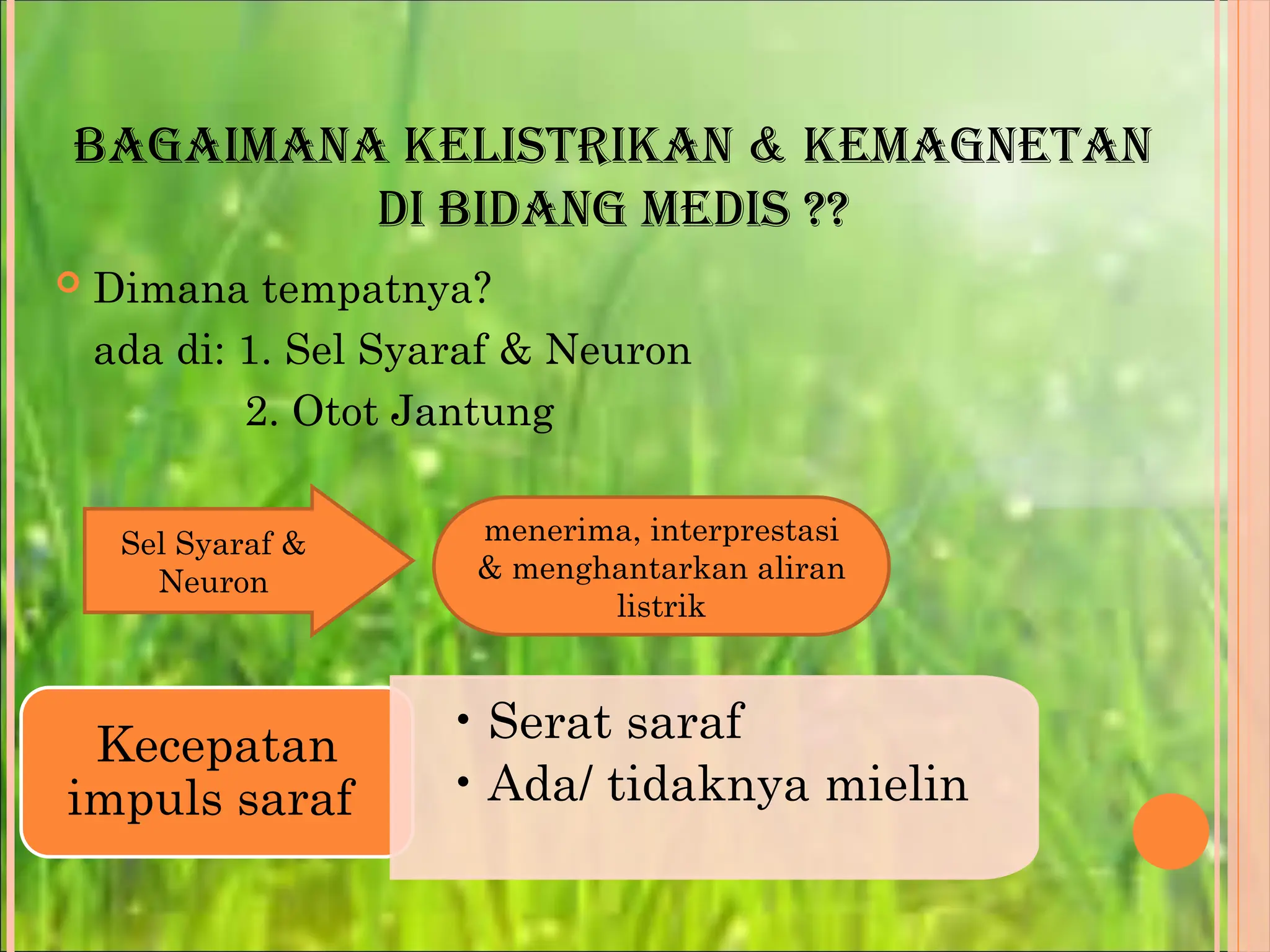 PPT Biolistrik mata kuliah biofisika semester 5 | PPT