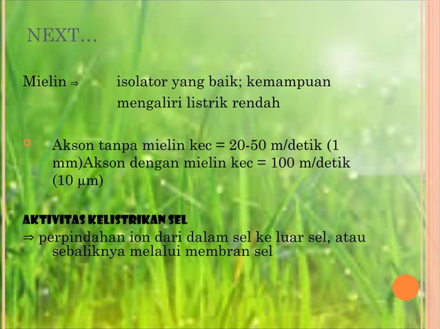 PPT Biolistrik mata kuliah biofisika semester 5 | PPT