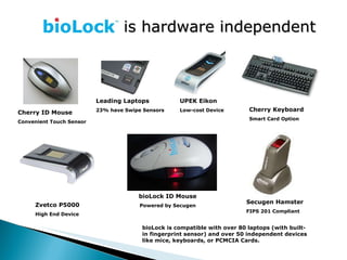 biolock Presentation | PPT | Operating Systems | Computer Software and ...