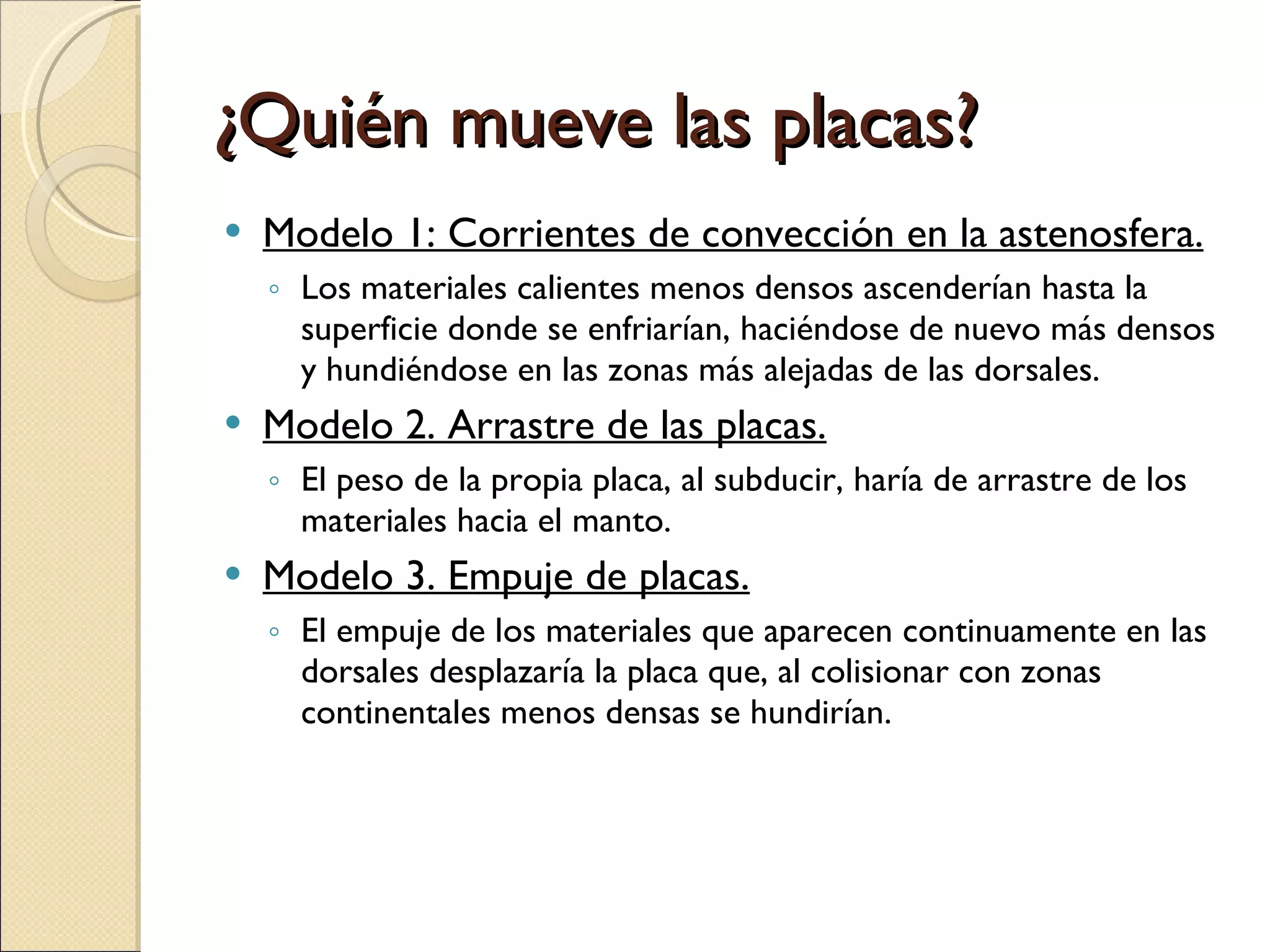 Biología y geología Tema 3. tectónica de placas | PPS