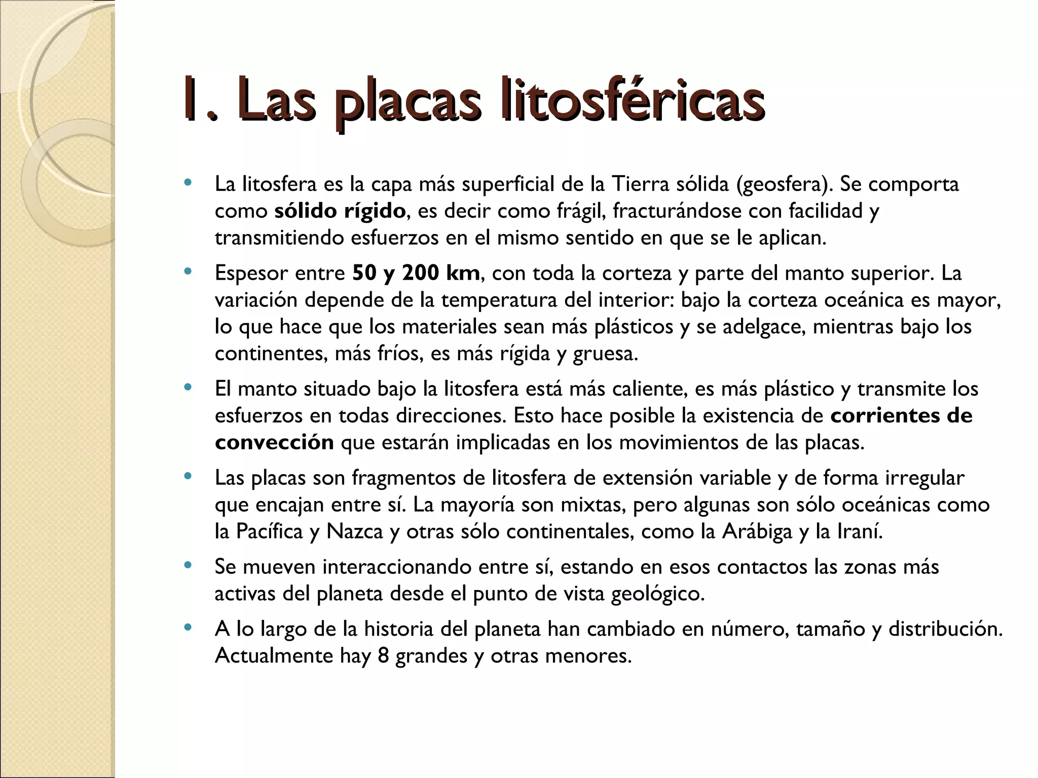 Biología y geología Tema 3. tectónica de placas | PPS