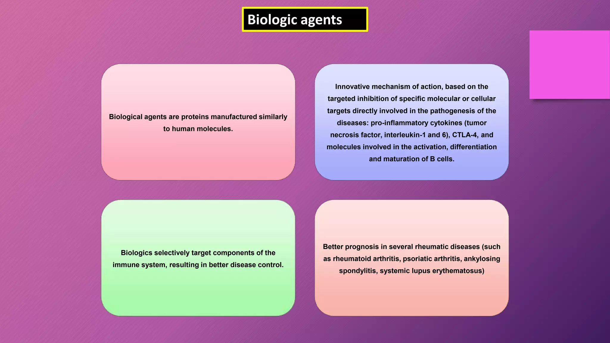 Biologcals basics and their uses in rheumatological disorders ppt | PPTX