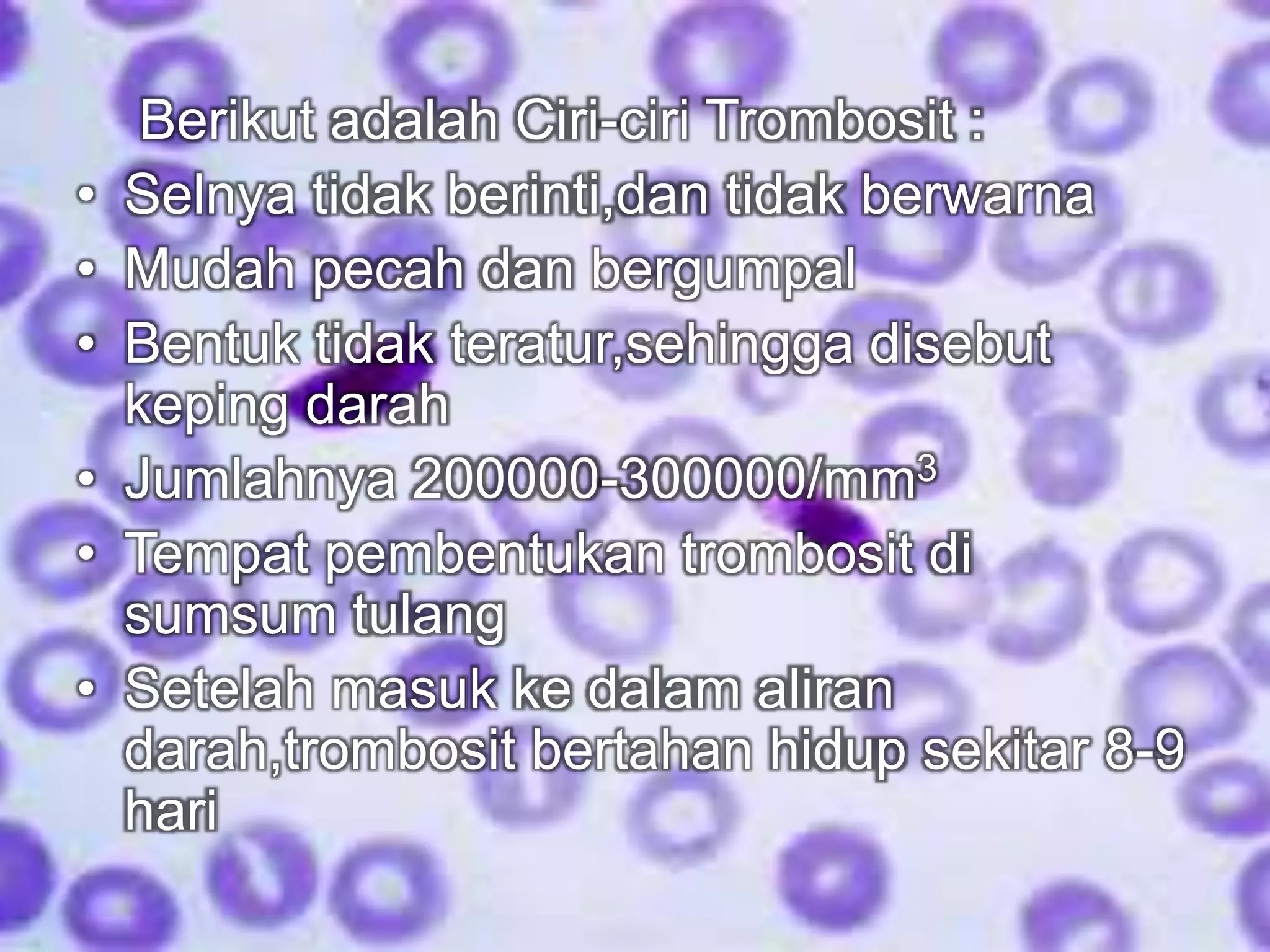 PLASMA DARAH DAN TROMBOSIT | PPTX