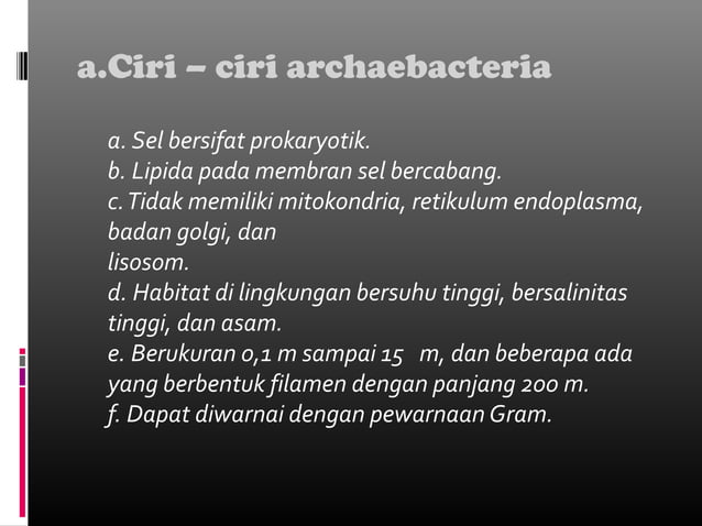 Biologi - monera | PPT