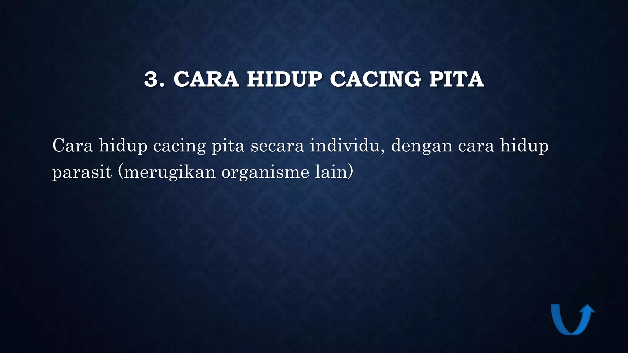 Biologi Seputar Kehidupan Cacing Pita | PPT