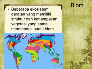 Biologi 10 ekosistem | PPTX