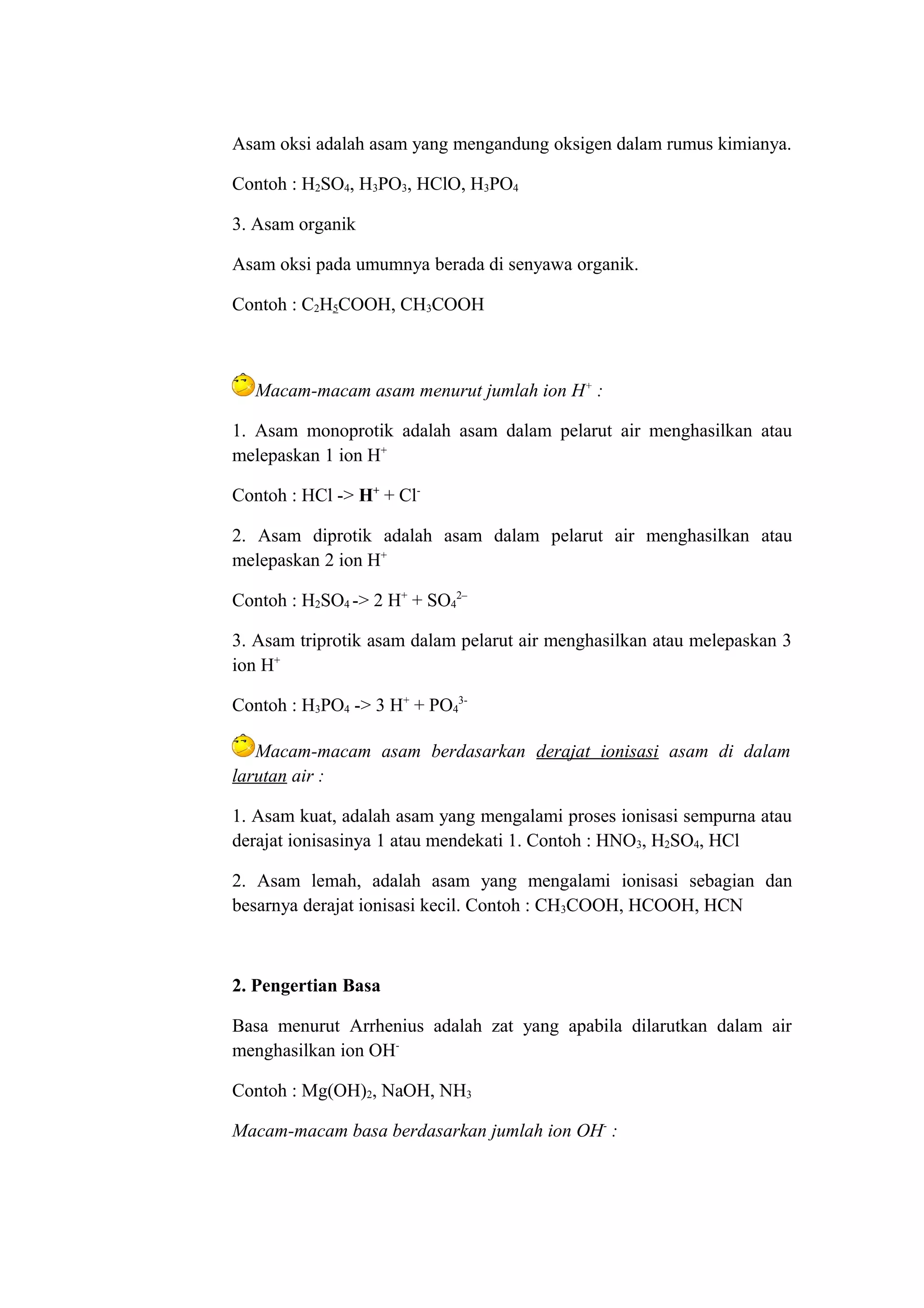 Larutan Asam,Larutan Basa, dan Larutan Neutral | DOC