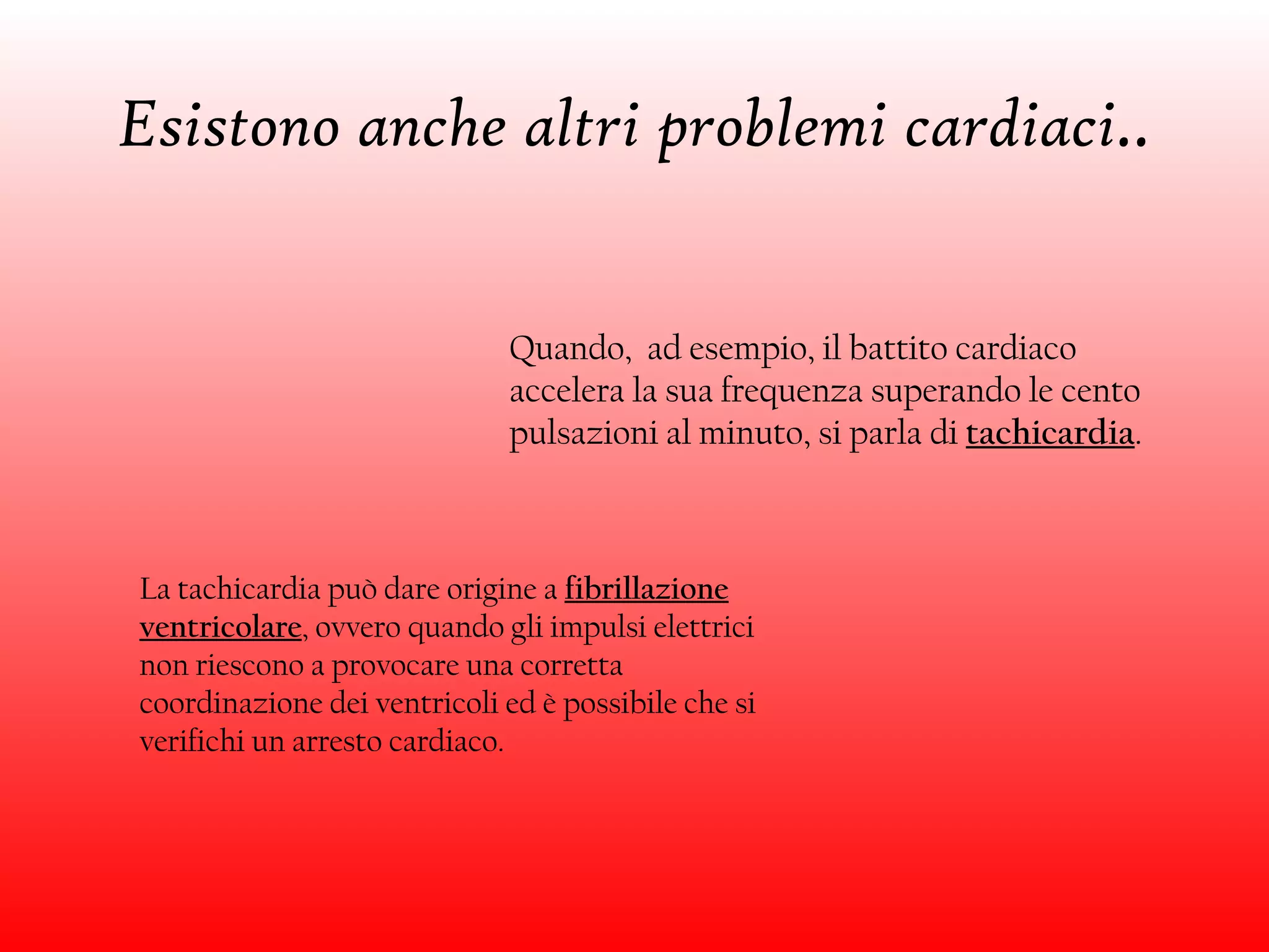 Biologia, 2012, le aritmie cardiache, nadia c., 3 liceo scienze soc | PPT
