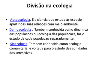 Biologia 6 mais ecologia.ppt