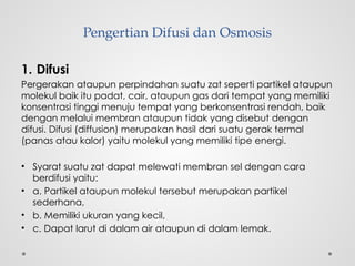 BIOLOGI Terapan BAGIAN DIFUSI DAN OSMOSIS.pptx