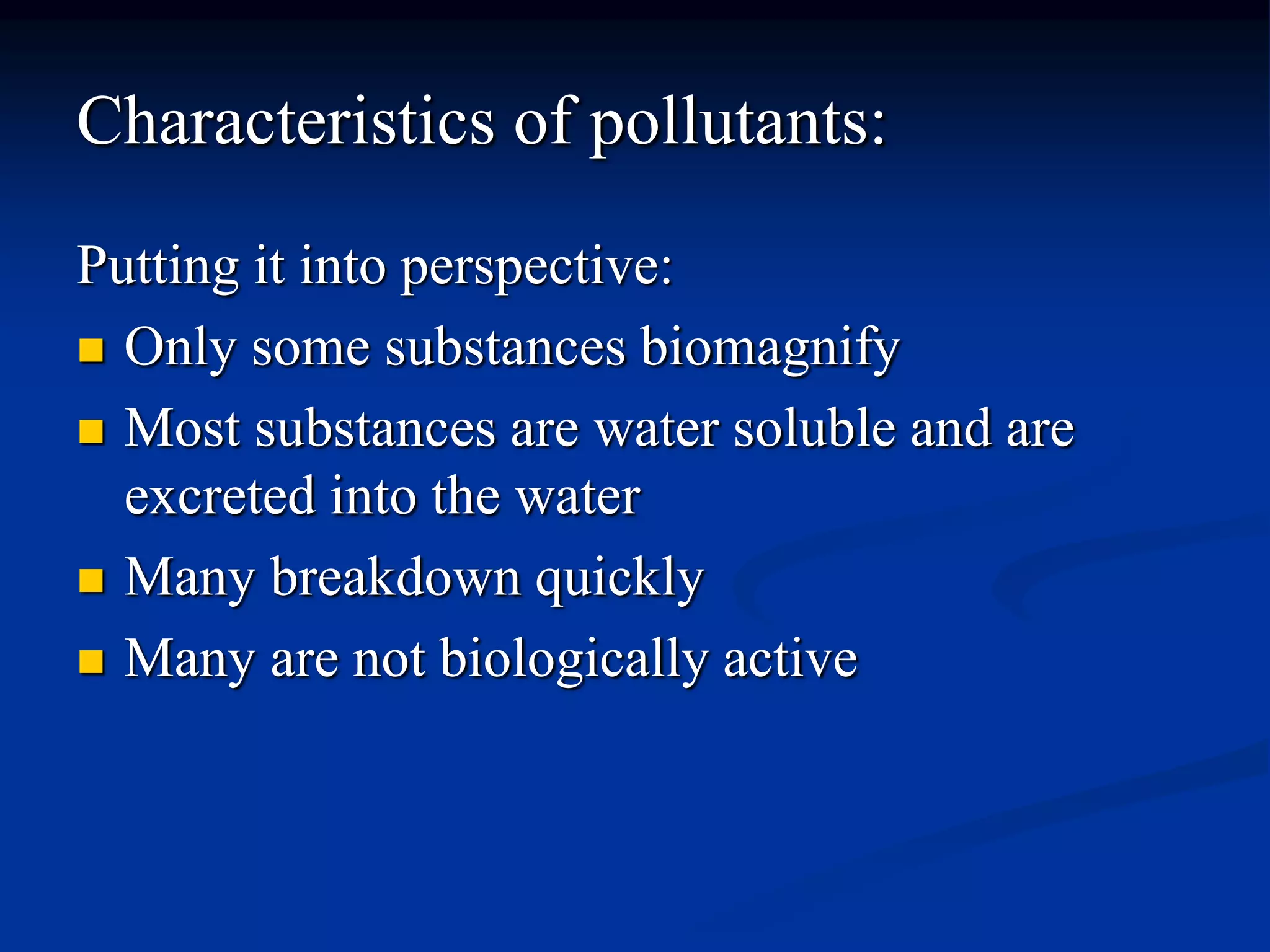 Biological amplification | PPT