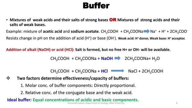 Biochemistry BIOLOGICAL-BUFFER-SYSTEMS. | PDF | Chemistry | Science
